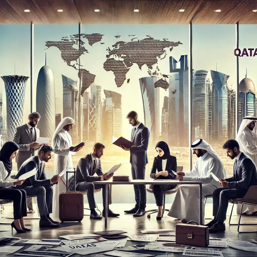Work visas in Qatar | Including flight tickets and accommodation 2024 ...
