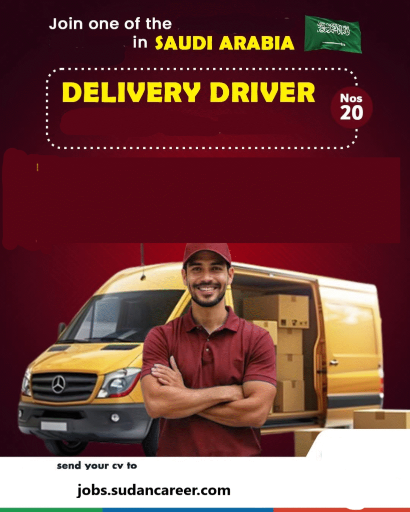 Delivery Drivers Needed in Saudi Arabia – Global Jobs